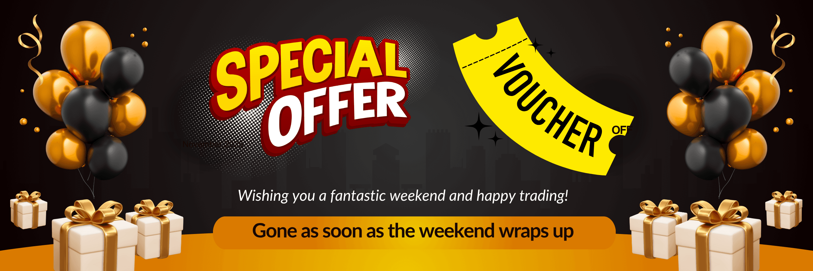 ☀️ Weekend-Only Specials: Exclusive Indicator Combos & Vouchers